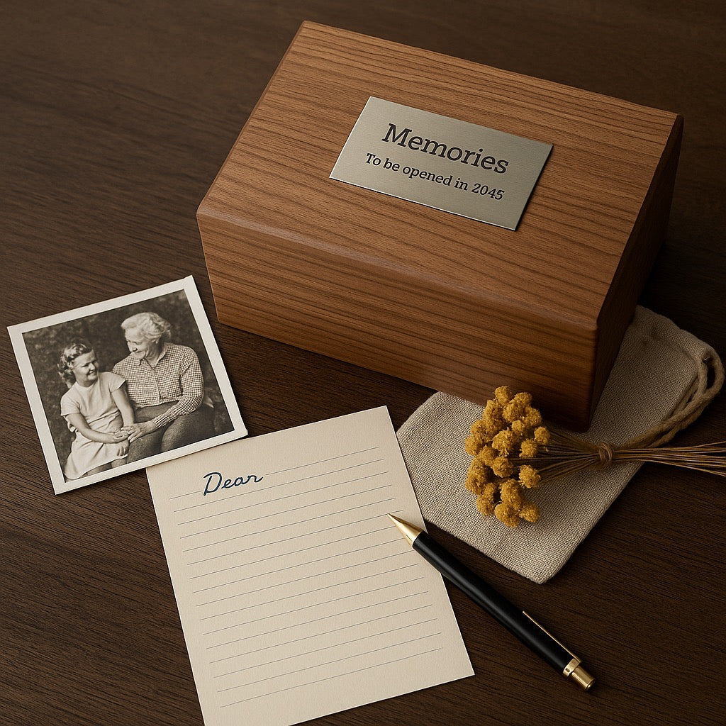 How to Make a Memorial Time Capsule for Loved Ones – Oaktree Memorials