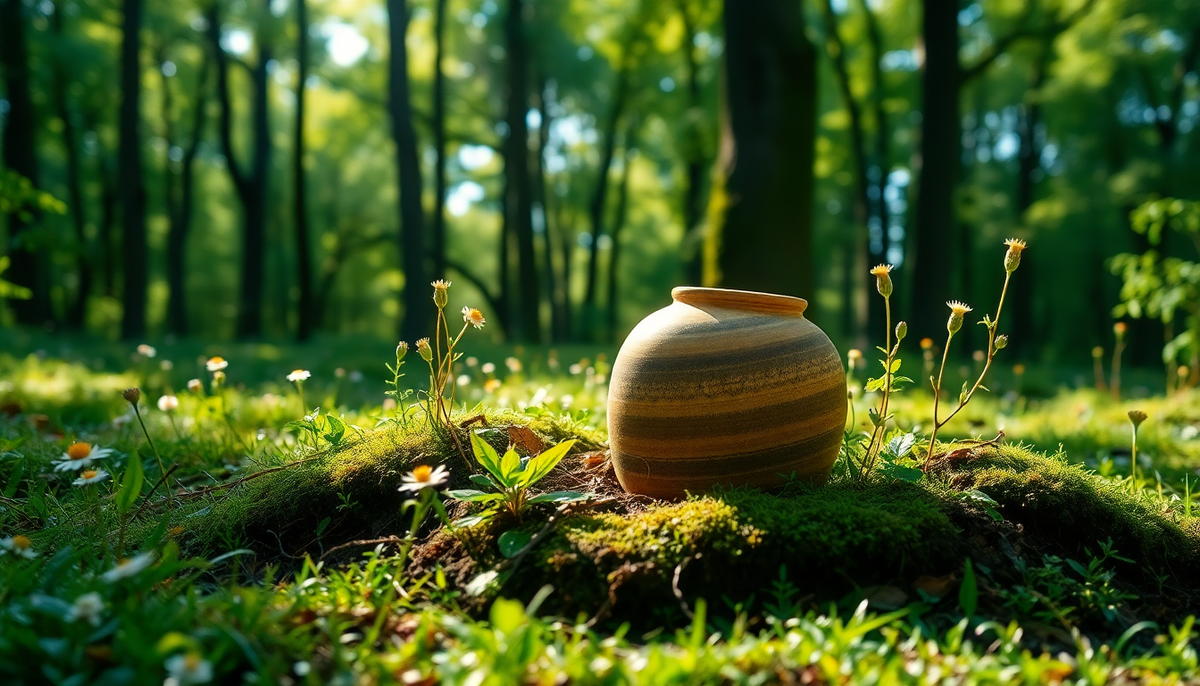 Biodegradable Urns: Planting Memories Naturally – Oaktree Memorials