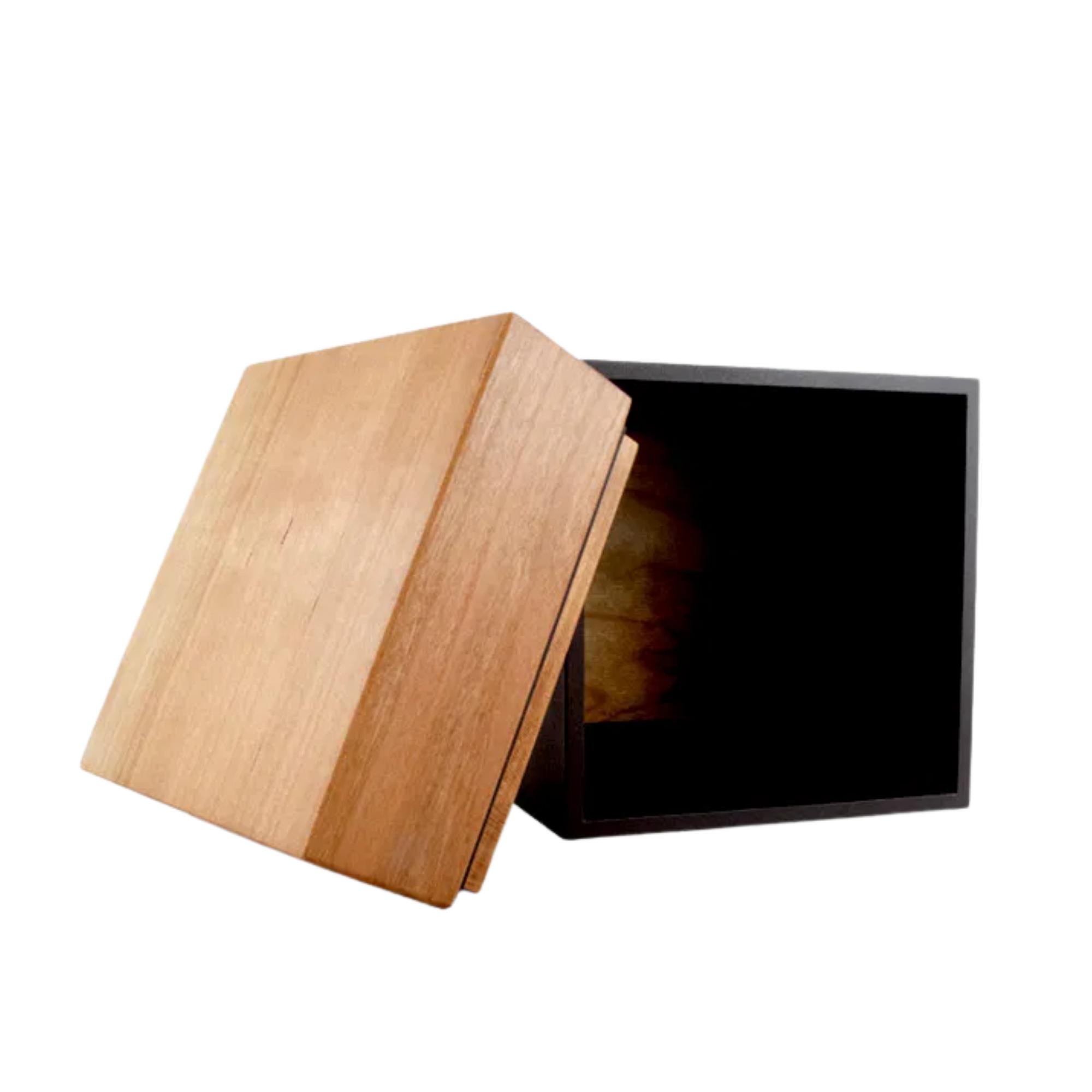 Wood Cremation Urn - The Lenox Urn in Cherry – Oaktree Memorials