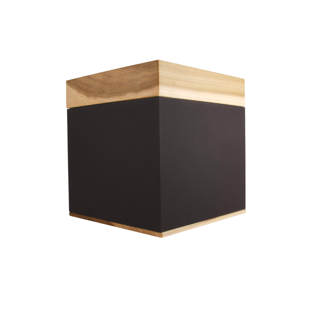 Cremation Urn, Made in the USA - The Lenox Urn in Poplar Wood – Oaktree ...